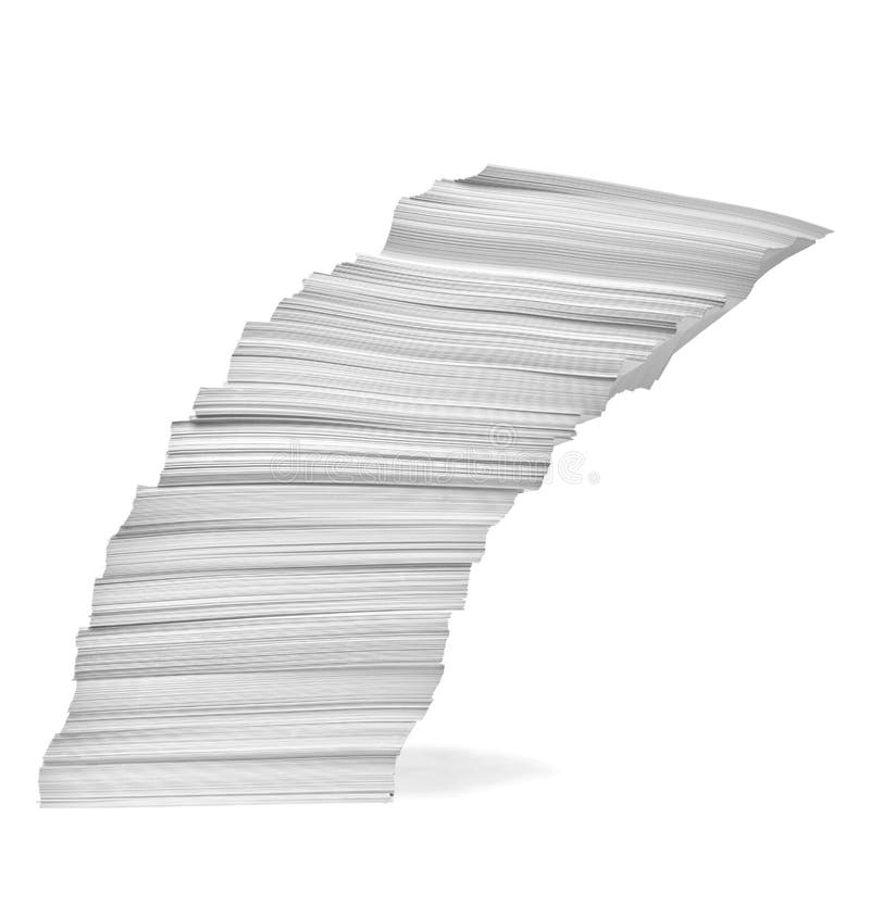 Paper Stack Pile Office Paperwork Busniess Ball Crumpled Mistake Trash ...