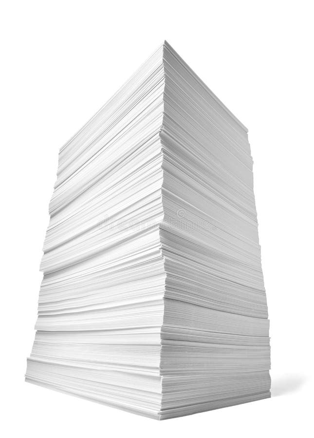 Paper Stack Pile Office Paperwork Busniess Ball Crumpled Mistake Trash ...