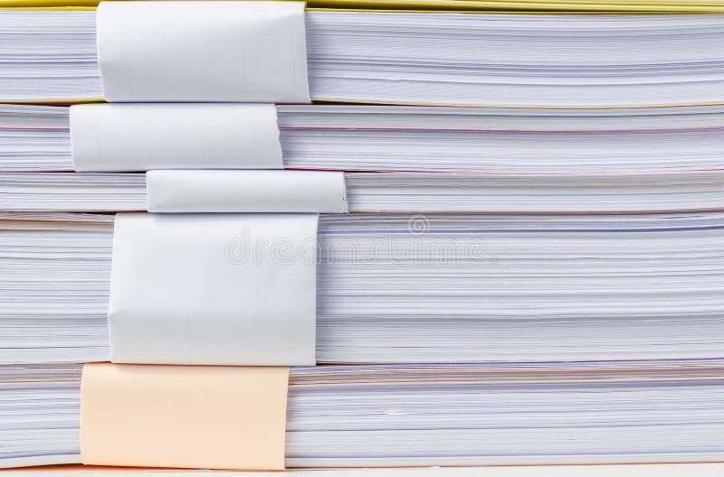 Stack of papers stock image. Image of stack, papers, paperwork - 1787007