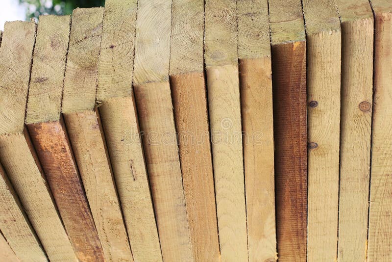 Stack of Wood Planks. Building Materials Stock Image - Image of chopped ...