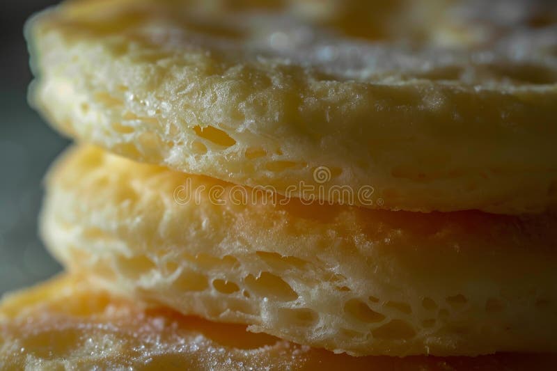 Stack of Puff Pastry Showing Texture and Bubbles Stock Photo - Image of ...