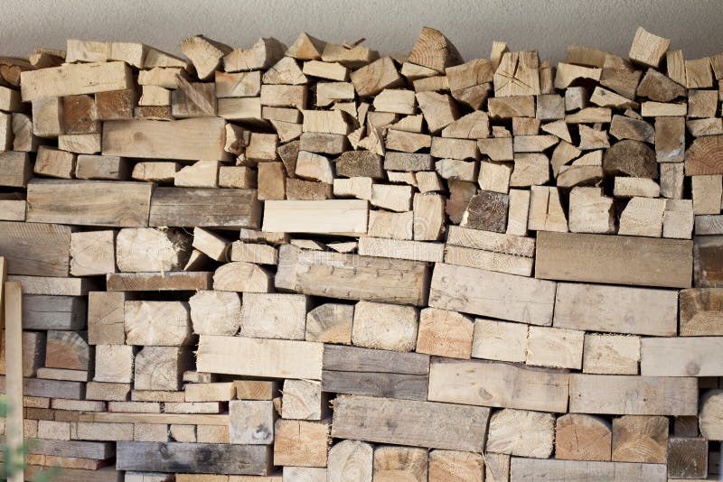 Close Up of Stacked Fire Wood Stock Photo - Image of rough, stack: 50501150