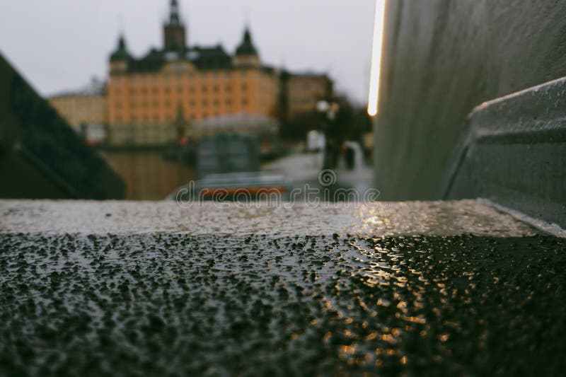 Close Up of a Staircase Step Stock Photo - Image of landscape ...