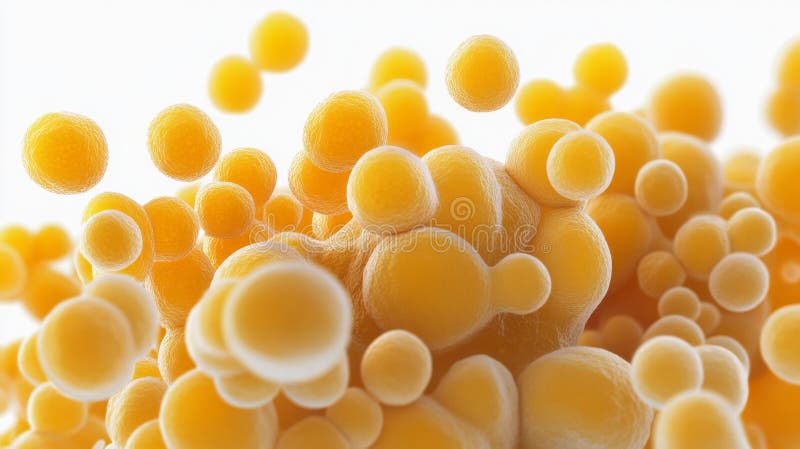Close-up of Staphylococcus Aureus Shows Intricate Structures in a ...
