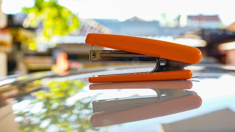 Close up of the stapler stock image. Image of grows - 175150895