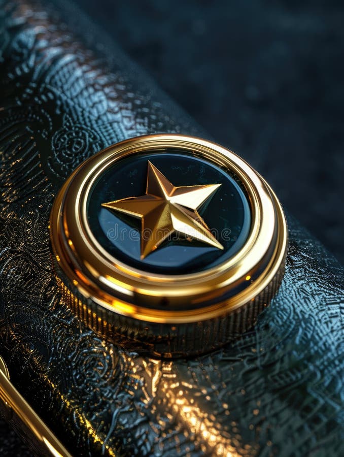 Close-up of Star Emblem stock photo. Image of ceremonial - 363272280