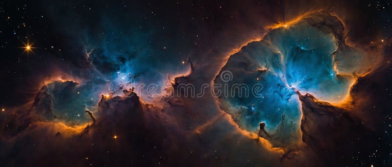 Close Up of Star Formation stock illustration. Illustration of star ...