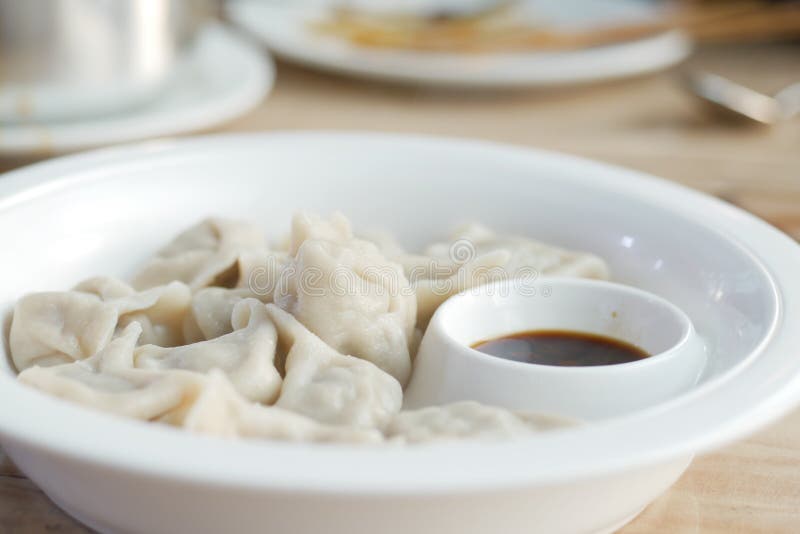 Close Up of Steamed Dim Sum in a Bowl Stock Image - Image of eating ...