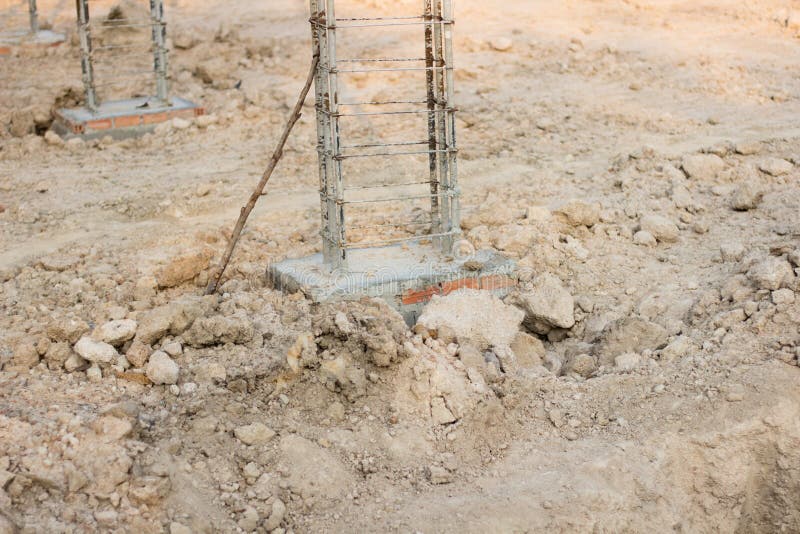Close Up of Steel Structure of the Building Stock Photo - Image of ...