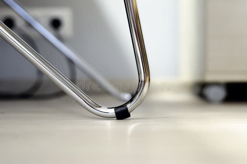 Close-up of Steel Table Leg Stock Photo - Image of indoors, furniture ...