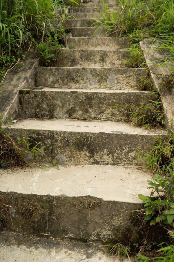 Close Up of Stone Stairs with Interesting Texture and Solid Natural ...