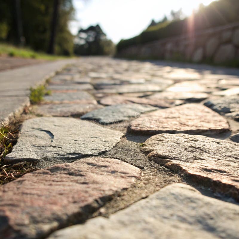 Stone texture on walkway stock illustration. Illustration of gravel ...