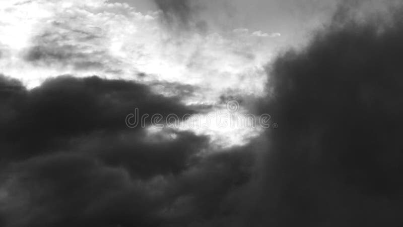 Close-up Storm Clouds in Motion Stock Video - Video of abstract ...