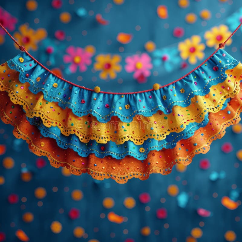 Close Up of String on Blue Background Stock Photo - Image of simplicity ...