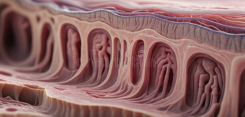 Close-up of the Structure and Composition of the Different Layers of ...