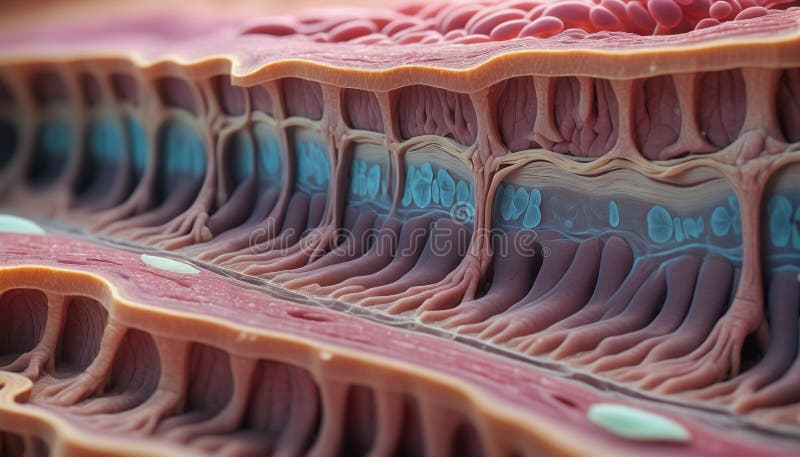Close-up of the Structure and Composition of the Different Layers of ...