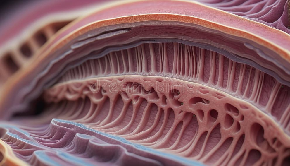 Close-up of the Structure and Composition of the Different Layers of ...