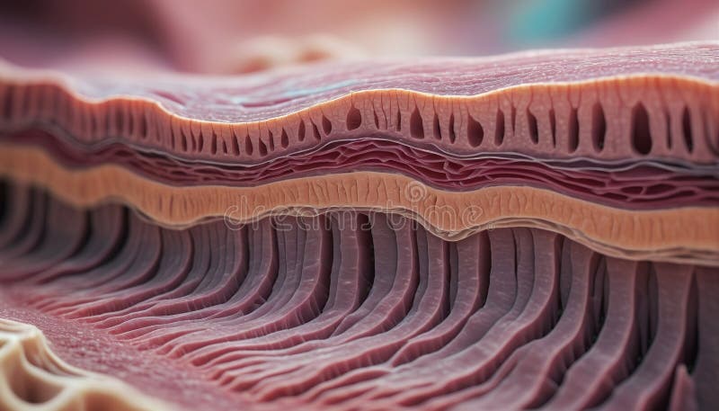Close-up of the Structure and Composition of the Different Layers of ...