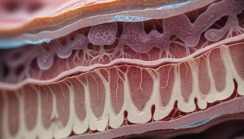 Close-up of the Structure and Composition of the Different Layers of ...