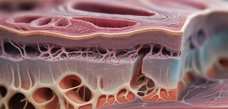 Close-up of the Structure and Composition of the Different Layers of ...