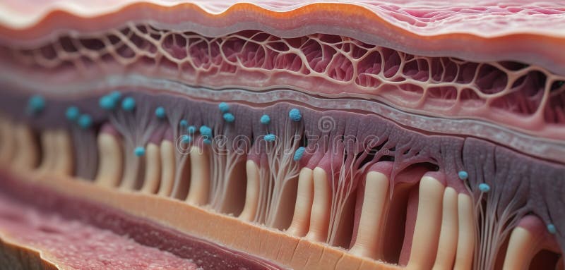 Close-up of the Structure and Composition of the Different Layers of ...