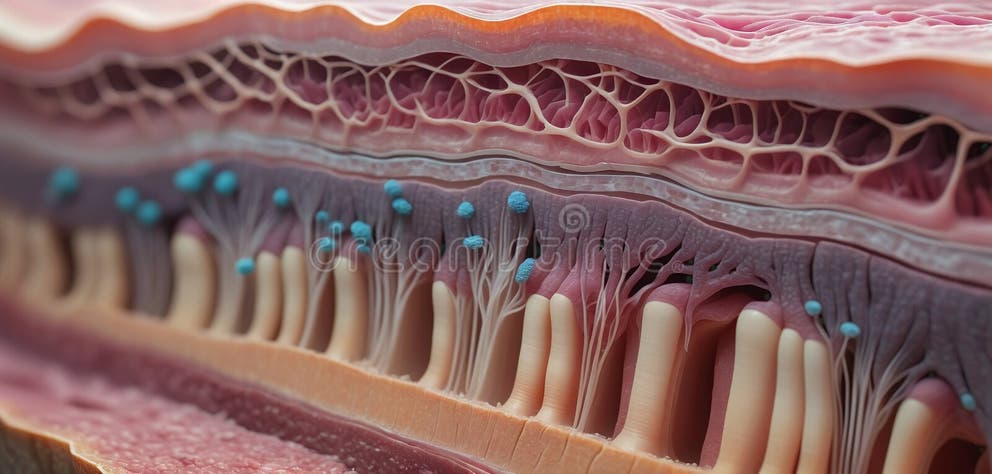Close-up of the Structure and Composition of the Different Layers of ...