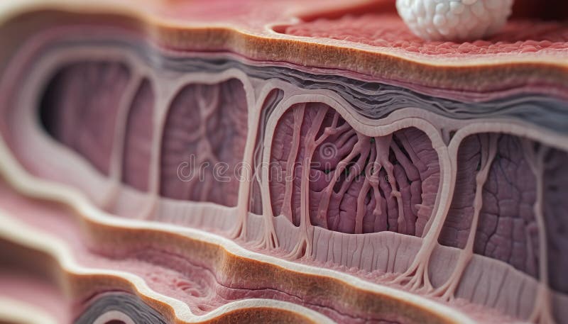 Close-up of the Structure and Composition of the Different Layers of ...