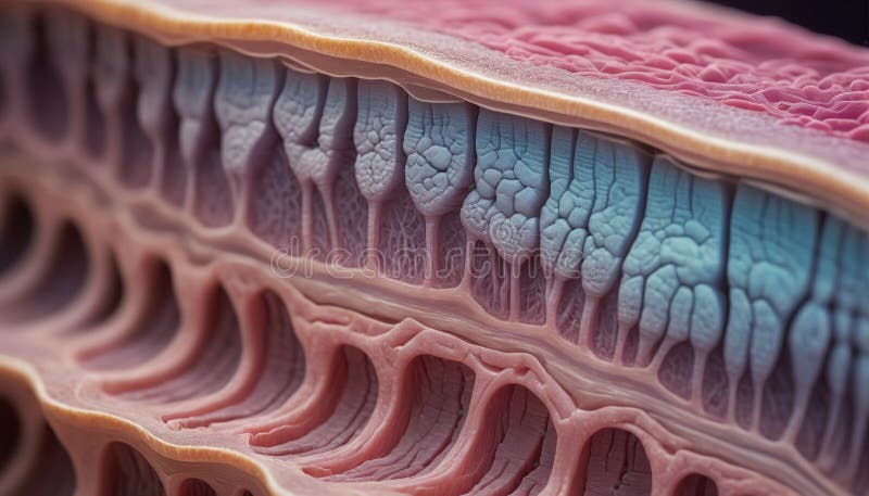 Close-up of the Structure and Composition of the Different Layers of ...