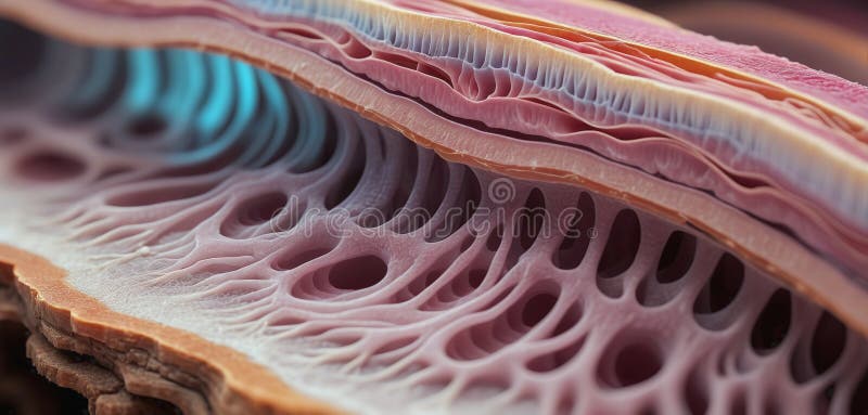 Close-up of the Structure and Composition of the Different Layers of ...