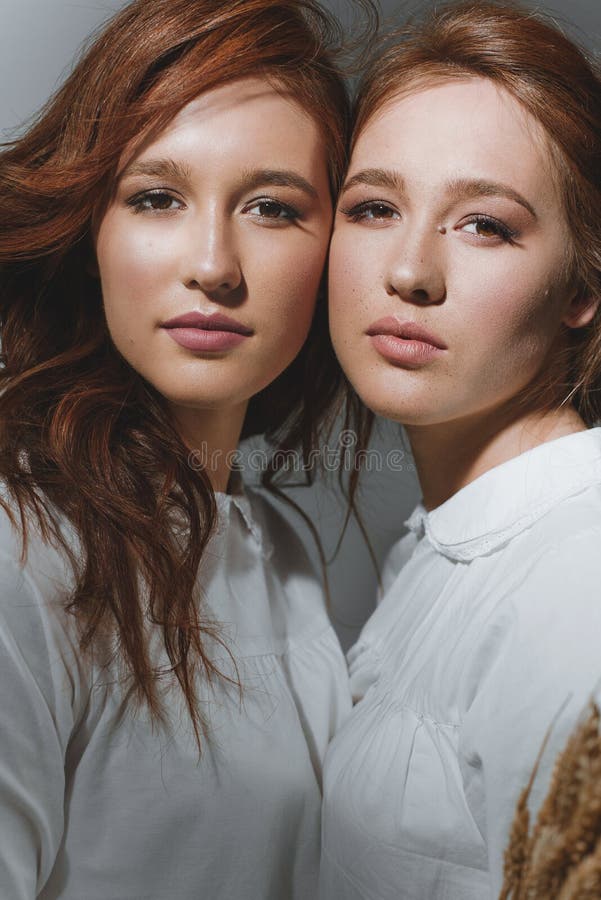 Red Haired Twin Girls Stock Photos - Free & Royalty-Free Stock Photos ...