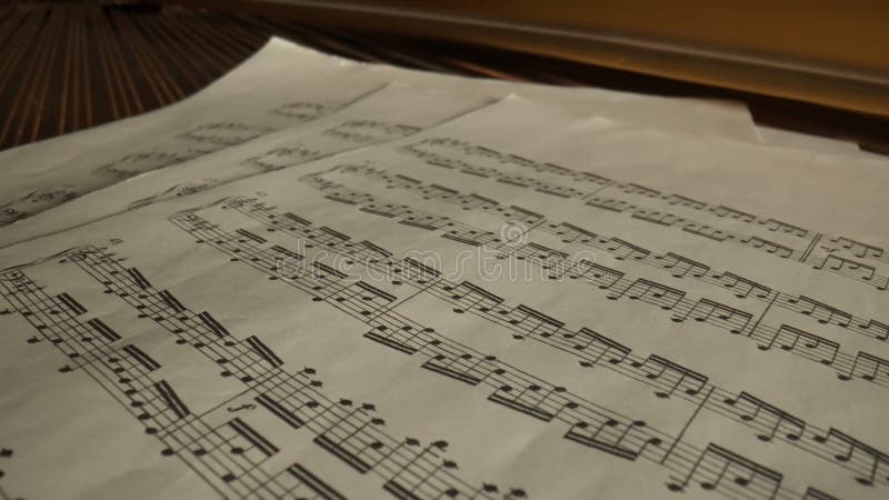 Close Up Studio Shot of Classical Piano. Shot Inside the Piano with ...