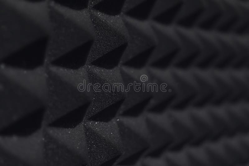 Close Up of Studio Sound Acoustical Foam Background Stock Image - Image ...