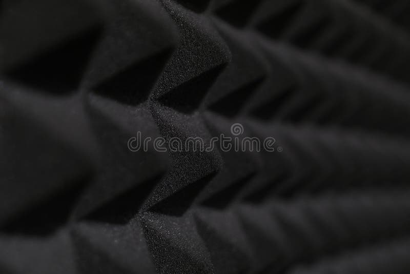 Close Up of Studio Sound Acoustical Foam Background Stock Photo - Image ...