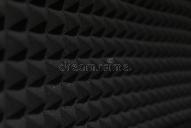 Close Up of Studio Sound Acoustical Foam Background Stock Image - Image ...