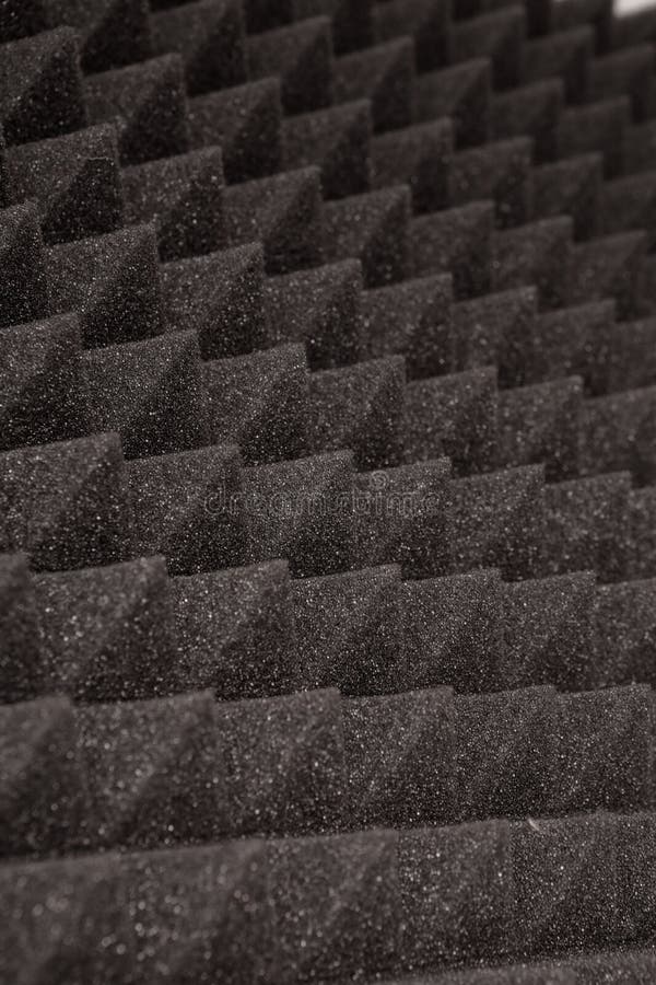 Close Up of Studio Sound Acoustical Foam Background Stock Image - Image ...