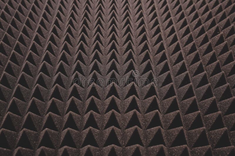 Close Up of Studio Sound Acoustical Foam Background Stock Image - Image ...