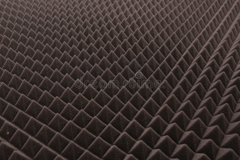Close Up of Studio Sound Acoustical Foam Background Stock Image - Image ...