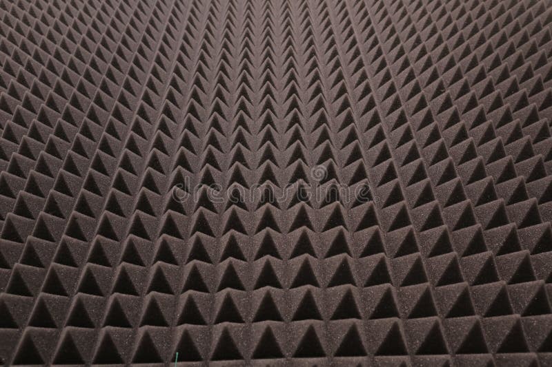 Close Up of Studio Sound Acoustical Foam Background Stock Photo - Image ...