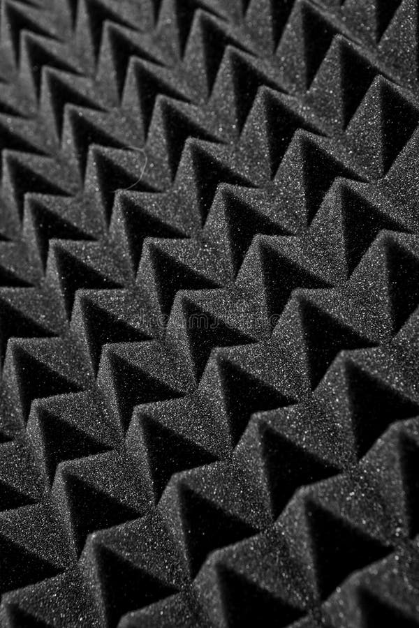 Close Up of Studio Sound Acoustical Foam Background Stock Image - Image ...