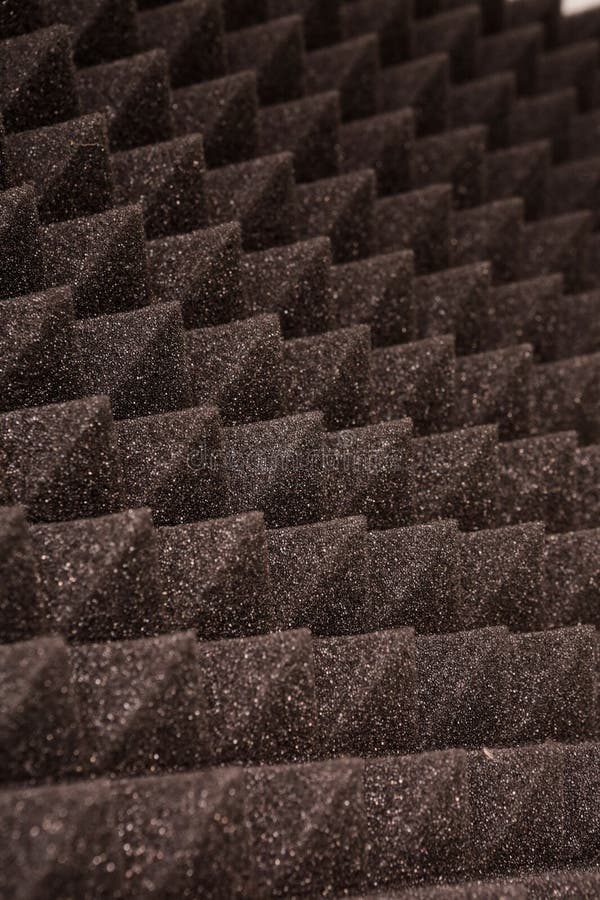 Close Up of Studio Sound Acoustical Foam Background Stock Image - Image ...