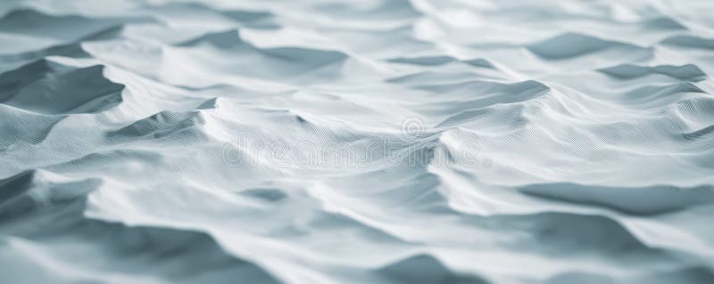 Abstract White Texture Wavy Smooth 3D Render Background Design Element ...