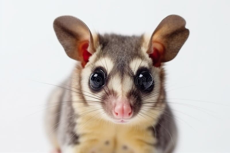 A Close Up of a Sugar Glider Possum on a Table. Generative AI Image ...