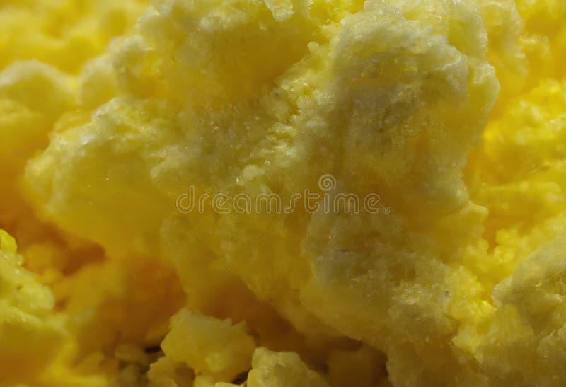 Close Up of Sulfur Created Using Generative Ai Technology Stock ...