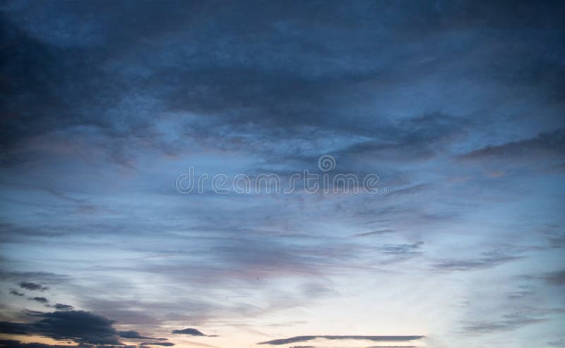 Close Up on Sunset Sky Texture or Background in the City Stock Image ...