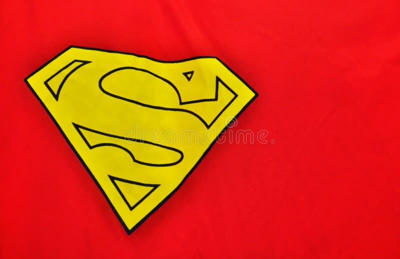 Close-up of Superman S Cape Editorial Stock Photo - Image of cinema ...