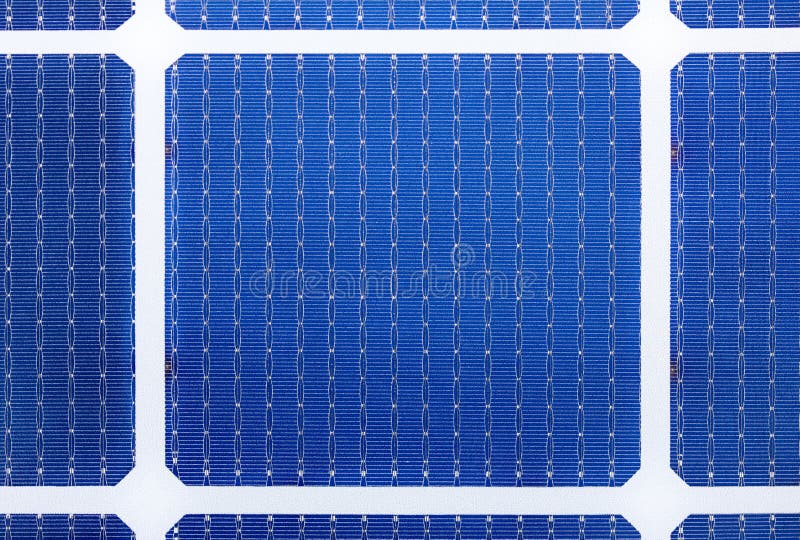 Close Up Surface Background of Photovoltaic Panel Solar Cells Stock ...