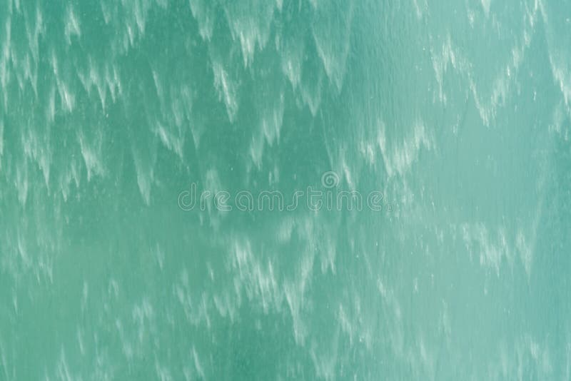 Close Up of Surface. Blue or Turquoise Waterfall or Swimming Pool ...