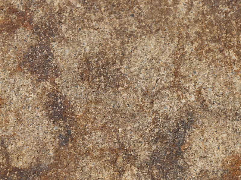 Close Up of the Surface of a Brown and Rust Coloured Rock Stock Photo ...