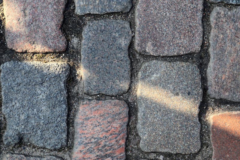 Close Up Surface of Cobblestone Grounds in High Resolution Stock Image ...