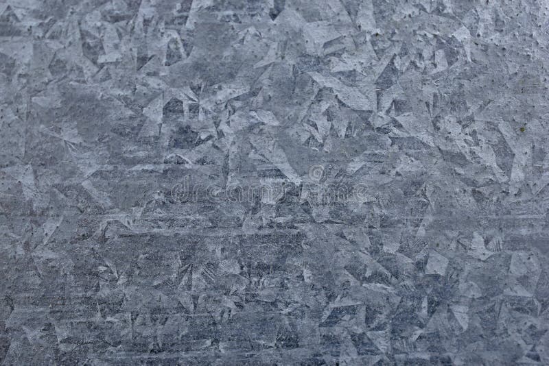 Close-up of the Surface of the Galvanized Sheet of Tin Stock Image ...